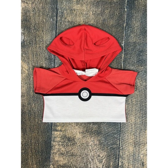 Toys | Build A Bear Pokeball Hoodiefor 2 Legged Stuffed Animals Pokmon ...